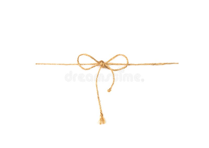 String Bow Isolated stock photo. Image of line, loose - 254414028