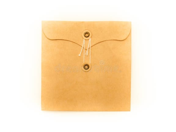 String and button envelope stock photo. Image of background - 34352150