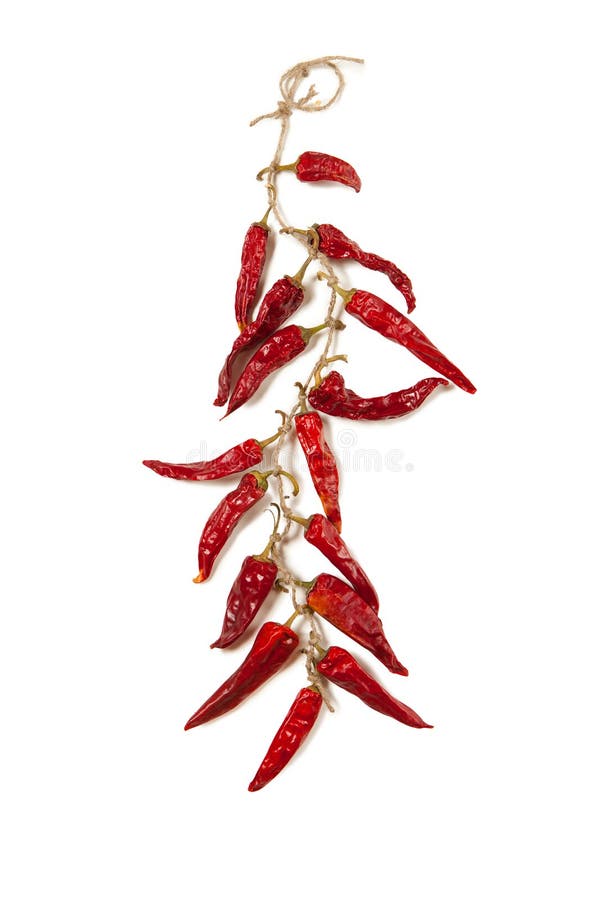 Hanging Chilli Peppers stock image. Image of peppers - 17027617