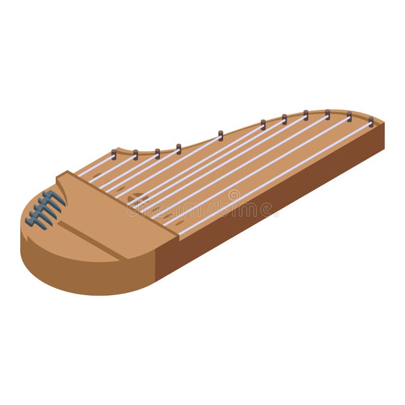 Koto Instrument Drawing