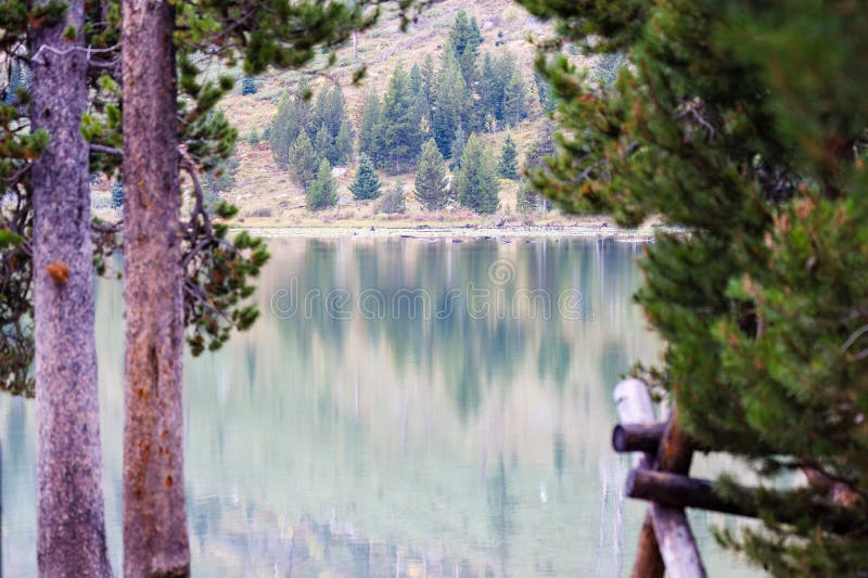 String Lake stock photo. Image of national, string, autumn - 295060538