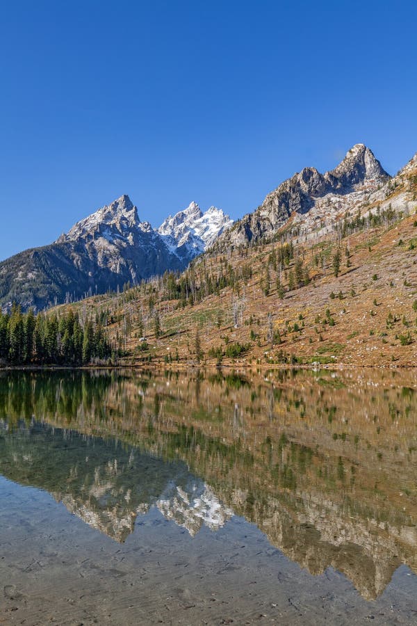 String Lake stock photo. Image of string, sunrise, mountain - 1104806