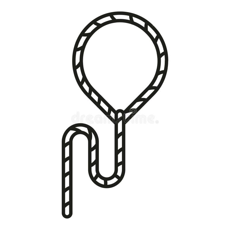 Texas Outline Rope Lasso Stock Illustrations – 232 Texas Outline Rope ...