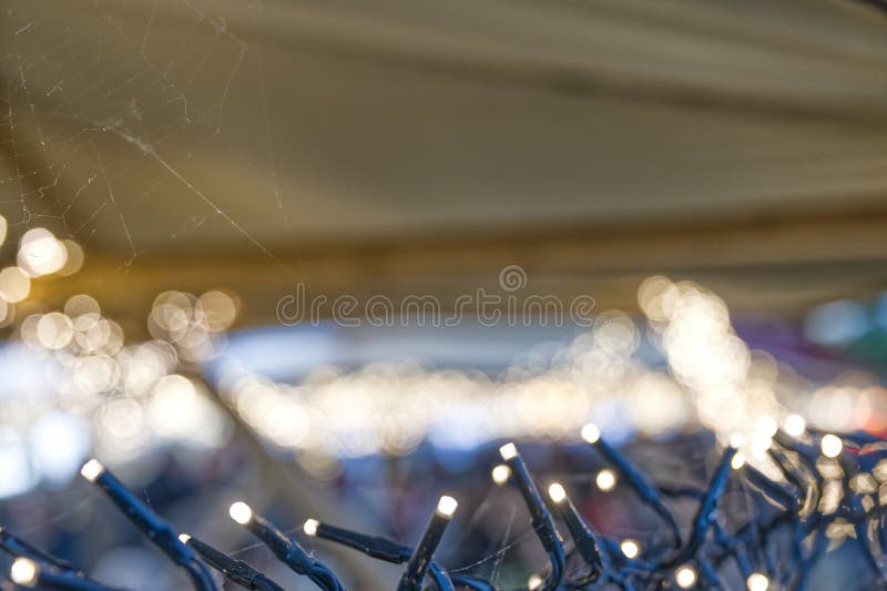 String Lights Bokeh Under Canopy Stock Photos - Free & Royalty-Free ...