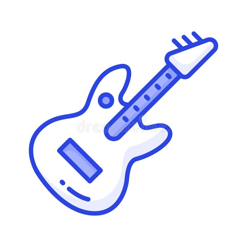 A String Musical Instrument Vector Design, Premium Icon of Guitar in ...