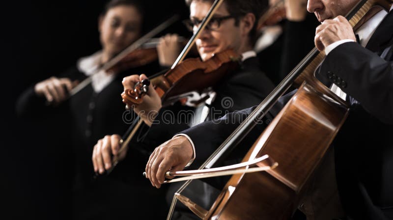 String Orchestra Performance Stock Image - Image of talent, skill: 48132773