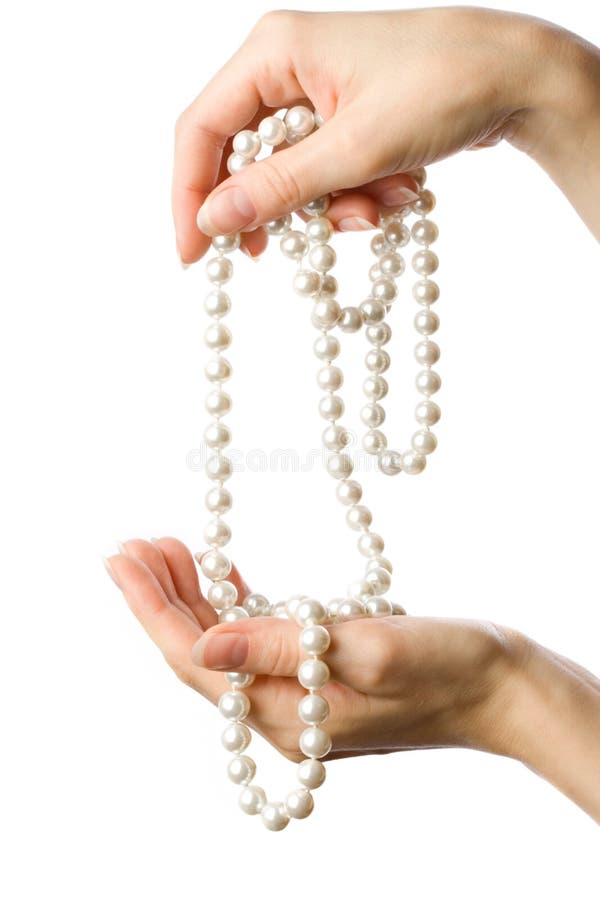 String of pearls stock image. Image of body, bangle, jewel - 21480623