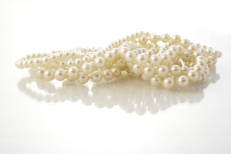 String of Pearls stock image. Image of feminine, oyster - 483787