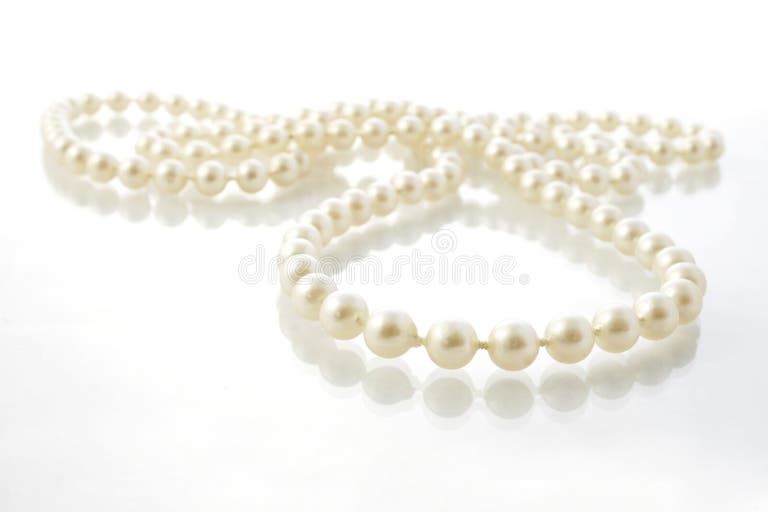 String of Pearls stock image. Image of strand, simple, jewel - 483789