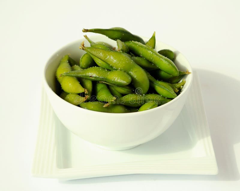 String Peas in a Bowl. Dessert. Green Beans in Bowl. Stock Image ...