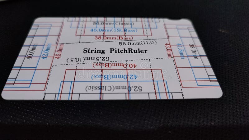 String pitch ruler stock image. Image of apprenticeship - 260565933