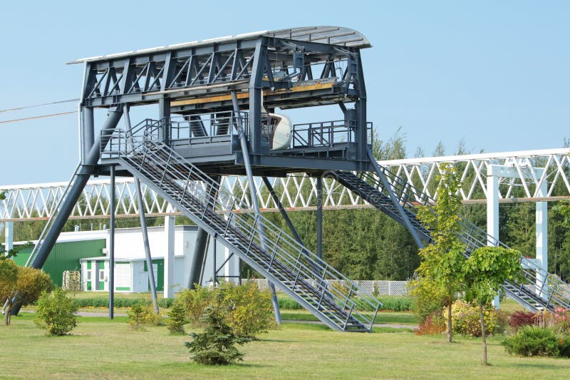 String-rail Speed Road. Modern Technologies, Transportation of Future ...