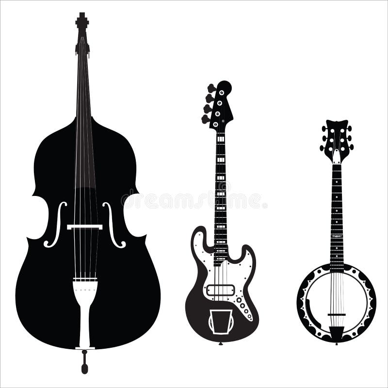 Musical Instruments Silhouette Stock Illustrations – 5,944 Musical ...