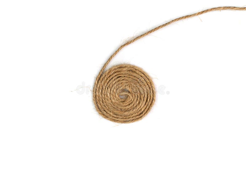 String Spiral Isolated stock image. Image of concentric - 254414069