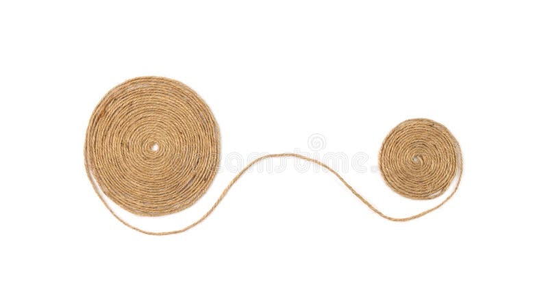 String Spiral Isolated stock image. Image of nautical - 254414075