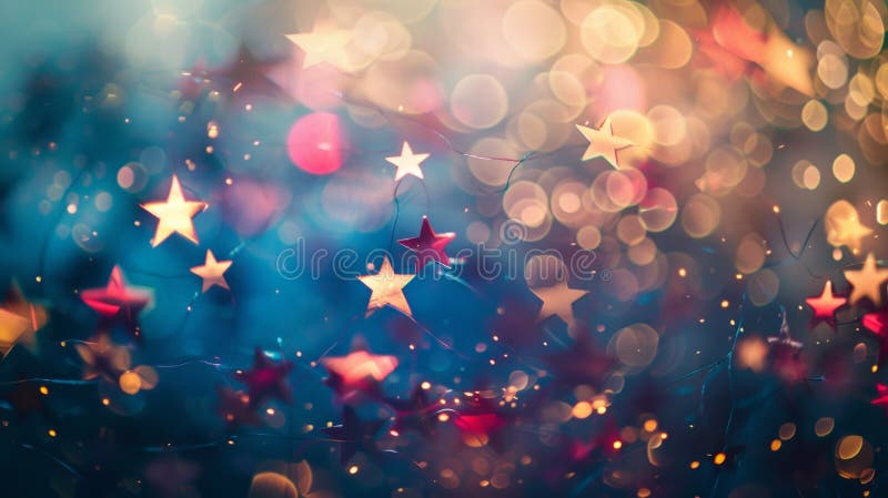 String of stars close up stock photo. Image of cosmic - 314977394