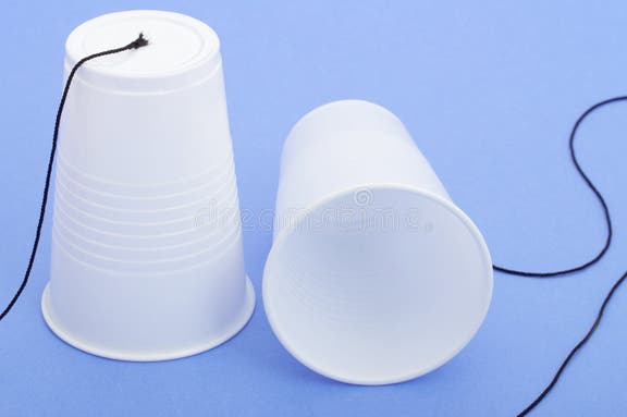 String telephone stock photo. Image of obsolete, cups - 3288382