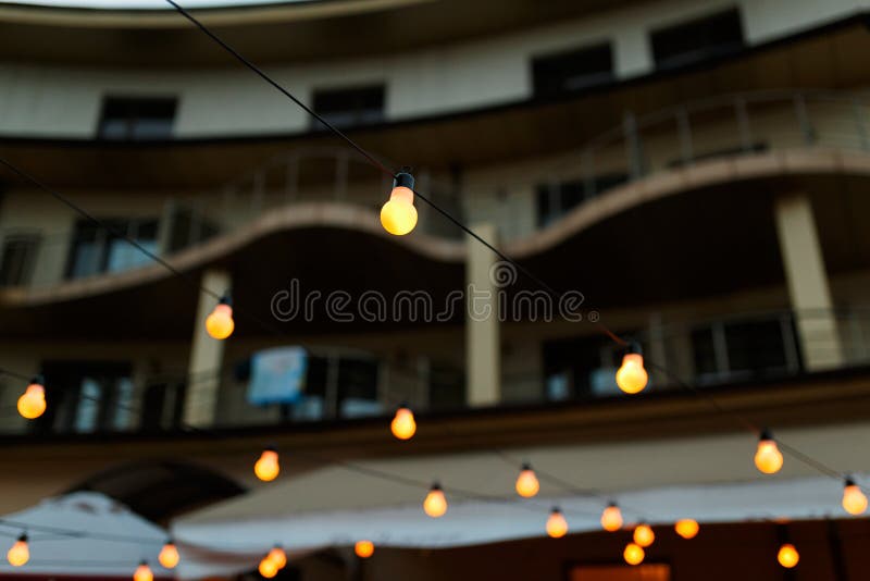 Wired night light stock photo. Image of outdoors, street - 40722400