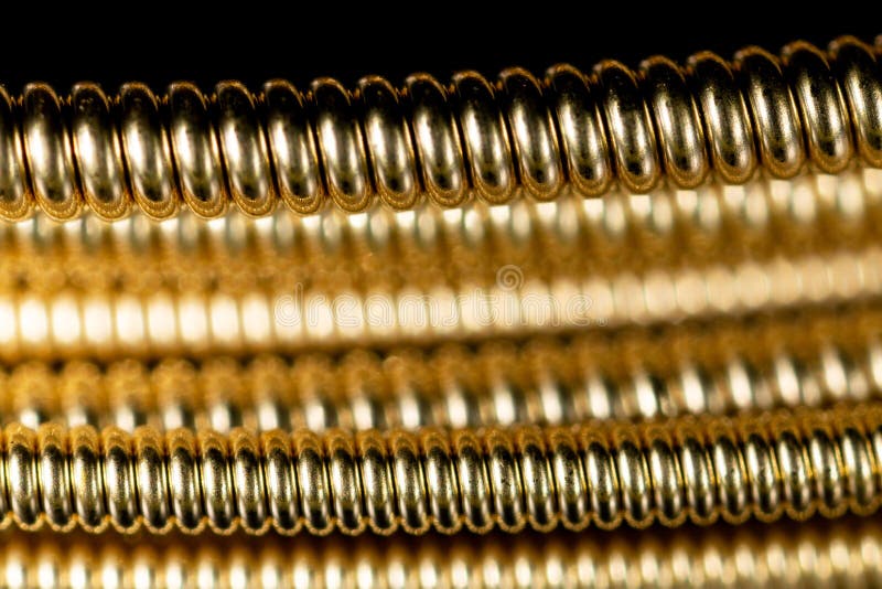 Strings for Guitar As an Abstract Background Stock Photo - Image of ...