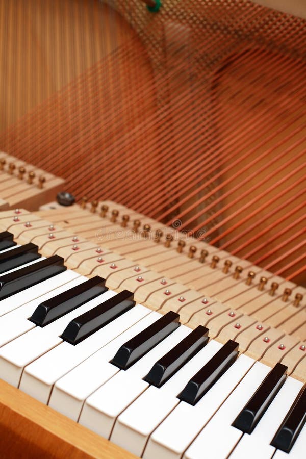 Piano tuning stock photo. Image of lacquered, octave, jazz - 8929246