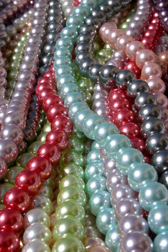 Strings of Pearls stock image. Image of pearl, jewelry - 10855309