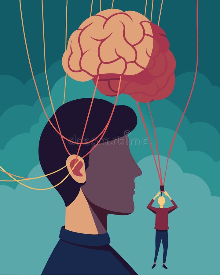 Strings Tangled Around a Persons Brain Manipulated by a Mastermind To ...