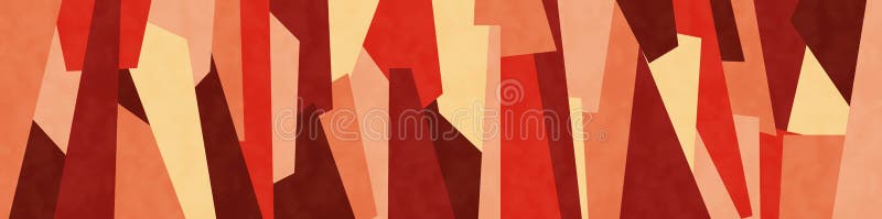 Strip Abstract Background with Colored Polygons Stock Illustration ...
