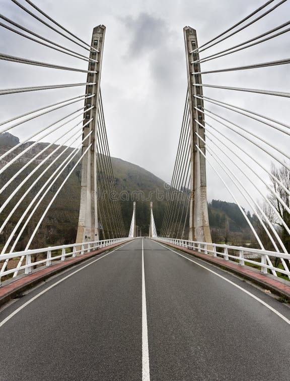 Strip Bridge , Cable Stayed Bridge Stock Photo - Image of construction ...