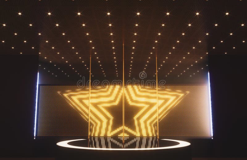 Strip Club Stage Background