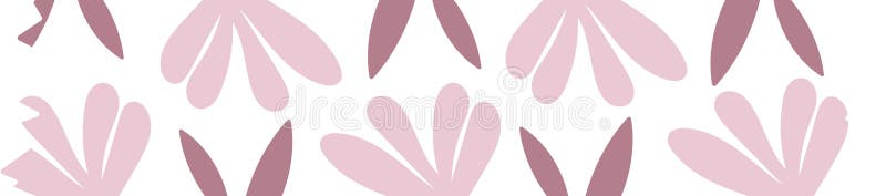 Strip Floral Pattern stock illustration. Illustration of background ...