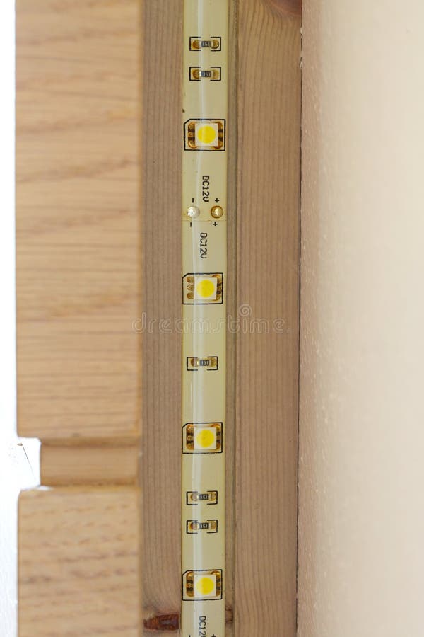 Strip light.Closeup stock image. Image of modern, closeup - 65079493