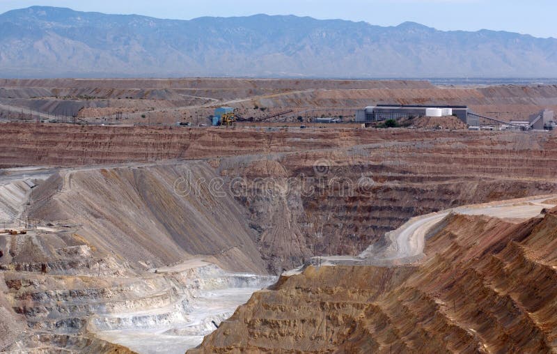 Strip Mine stock image. Image of earth, minerals, surface - 2633929