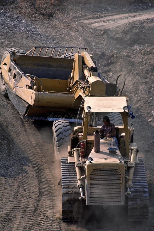 Strip mining coal stock image. Image of work, power, coal - 444841