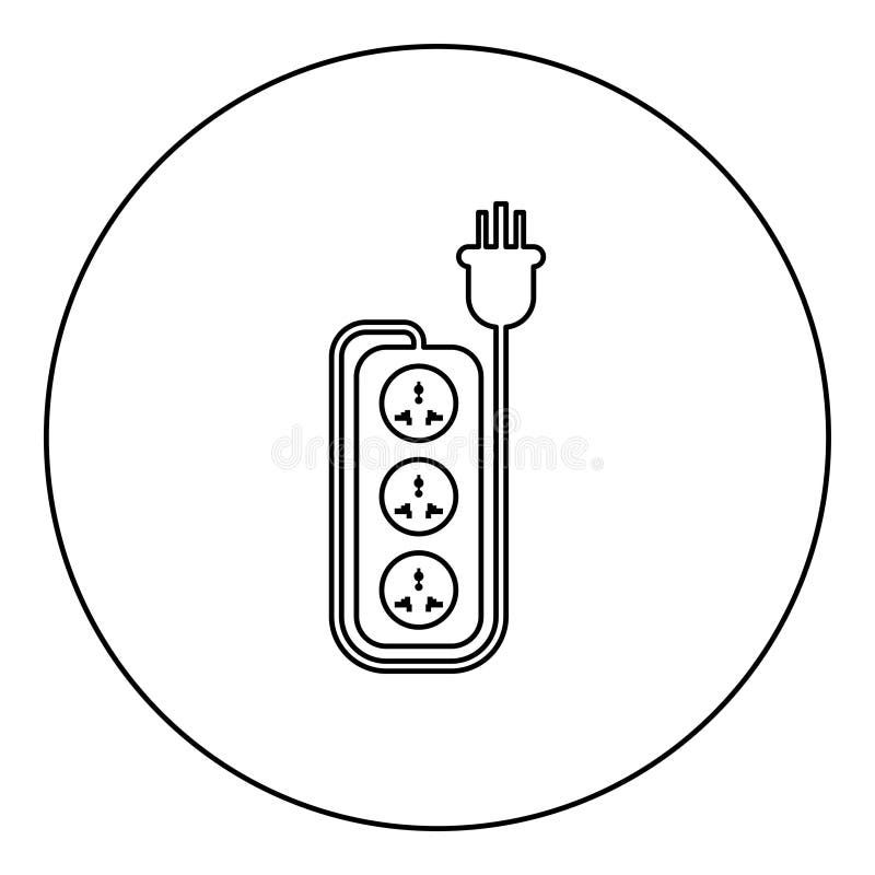 Multi Plug Socket Stock Illustrations – 241 Multi Plug Socket Stock ...