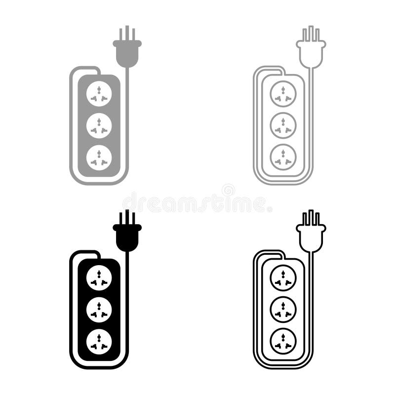 Power Strip Line Icon Stock Illustrations – 1,132 Power Strip Line Icon ...