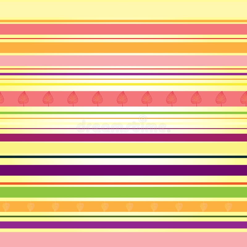 Strip Pattern Colored Autumn Leaves Stock Illustrations – 8 Strip ...