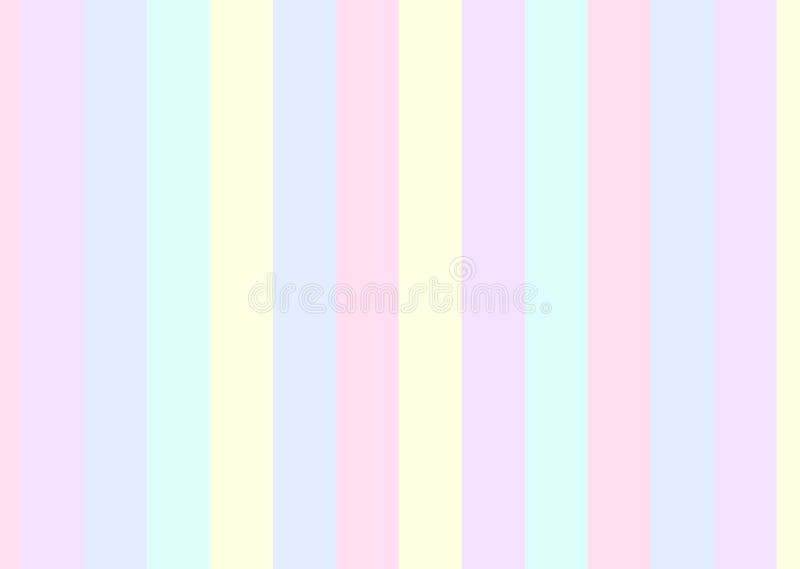 Strip Pattern, Pastel Colors. Vector Illustration Stock Illustration ...