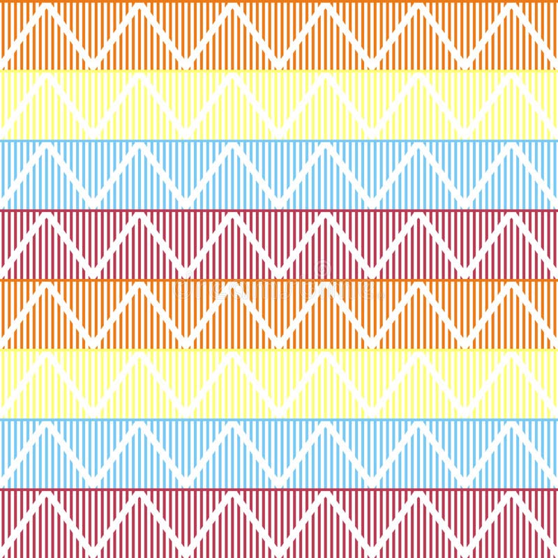 Strip Pattern. Vertical Lines with Torn Paper Effect Stock Illustration ...
