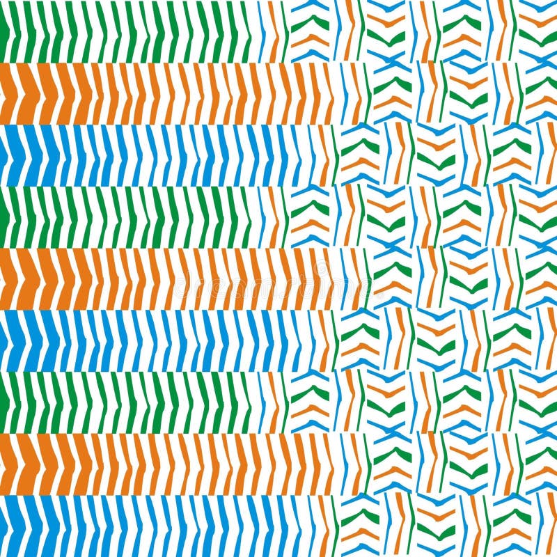 Strip Pattern. Vertical Lines with Torn Paper Effect Stock Illustration ...