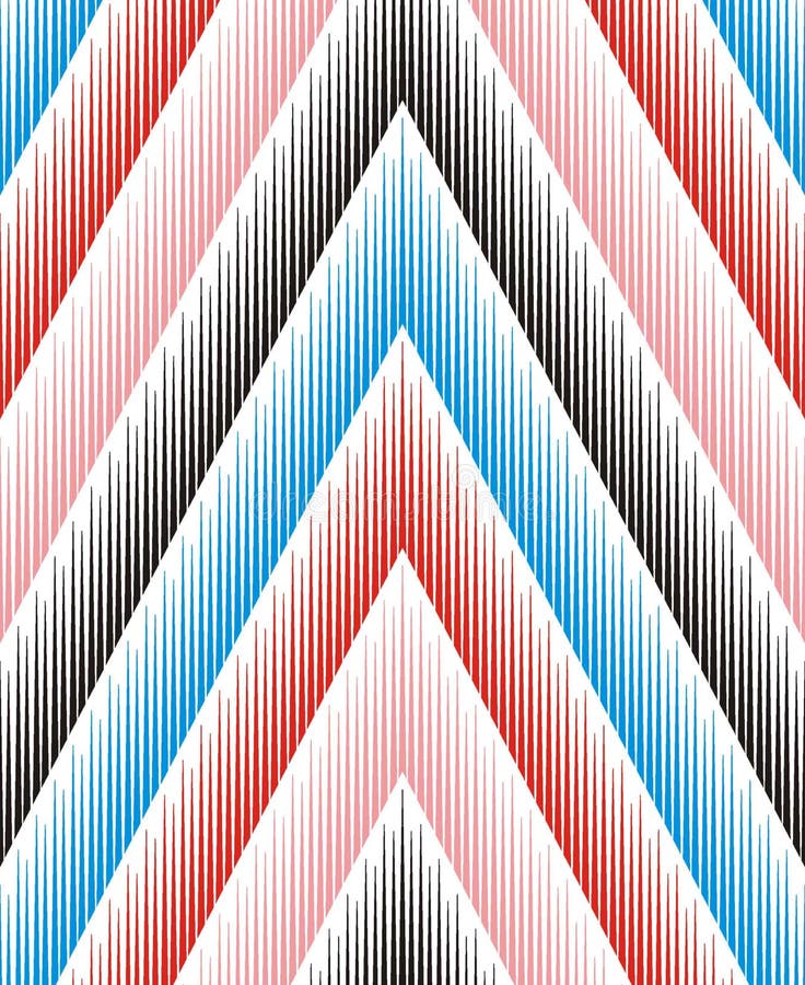 Strip Pattern. Vertical Lines with Torn Paper Effect Stock Illustration ...