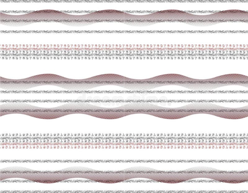 Strip Pattern. Vertical Lines with Torn Paper Effect Stock Illustration ...