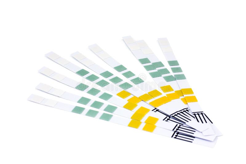 Strip pH test H2O stock photo. Image of research, chemical - 16070150