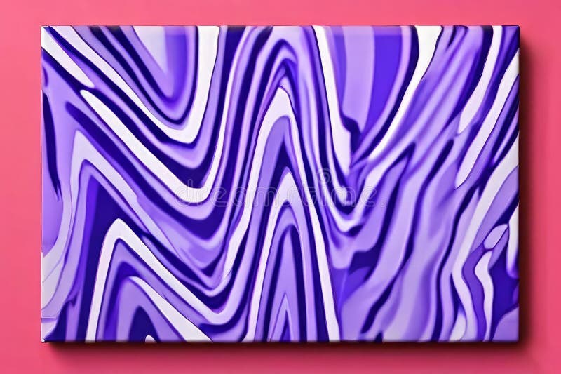 Strip with Vertical Wavy Creases and Zigzag Edges Stock Illustration ...