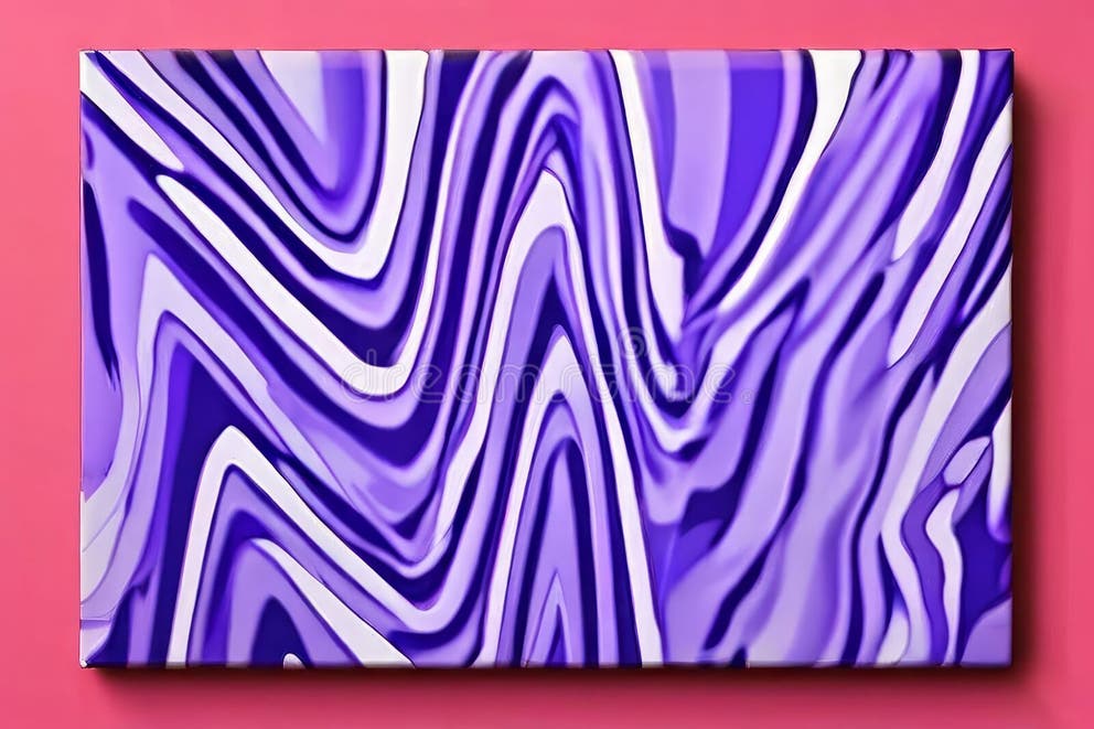 Strip with Vertical Wavy Creases and Zigzag Edges Stock Illustration ...