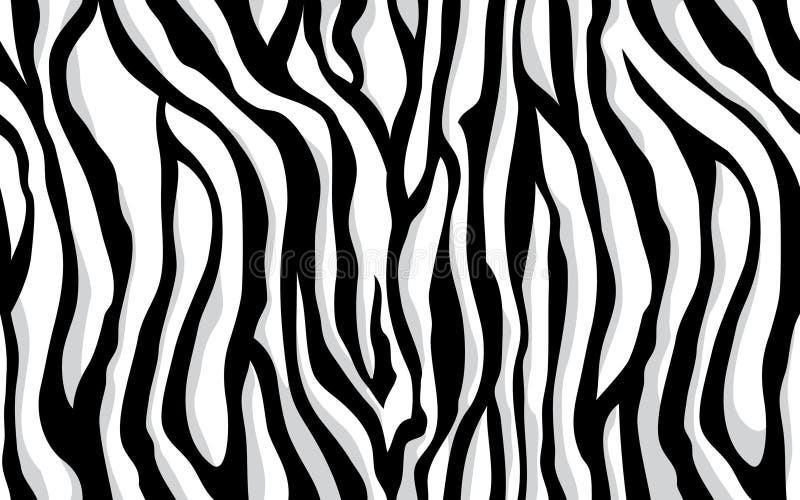 Stripe Animals Jungle Tiger Zebra Fur Texture Pattern Seamless ...