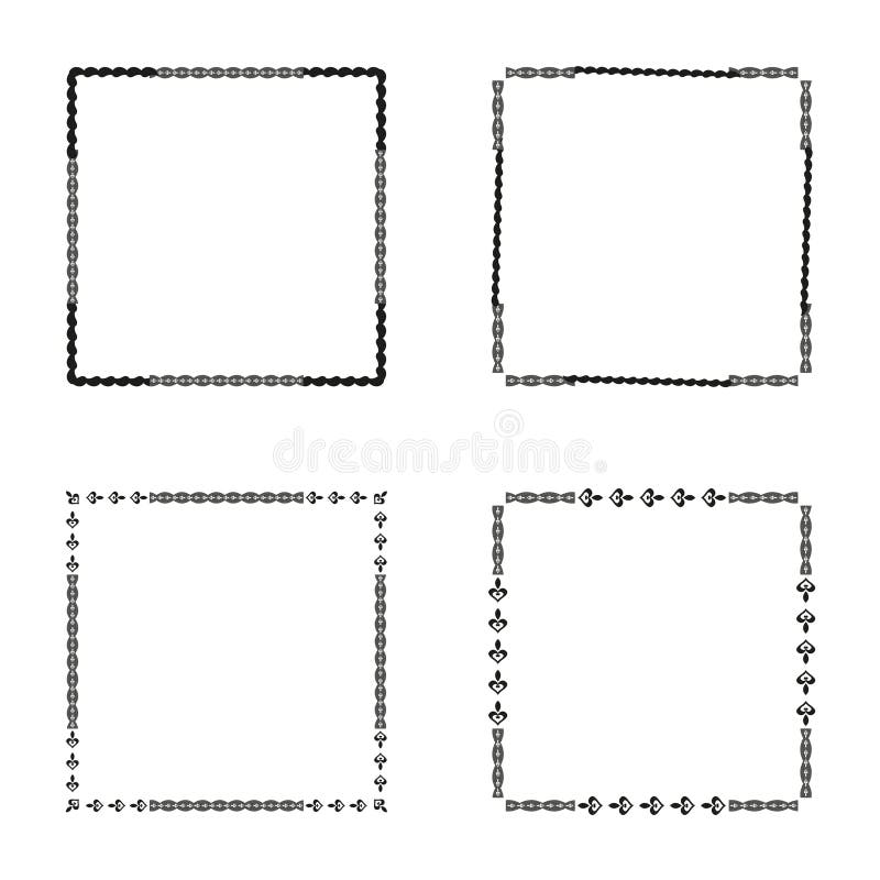 Border Square Shape Vector Stock Illustrations – 87,206 Border Square Shape Vector Stock ...
