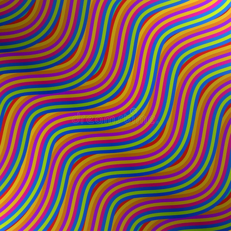 Stripe Geometry Texture Pattern. Elegant Three Dimensions Background ...