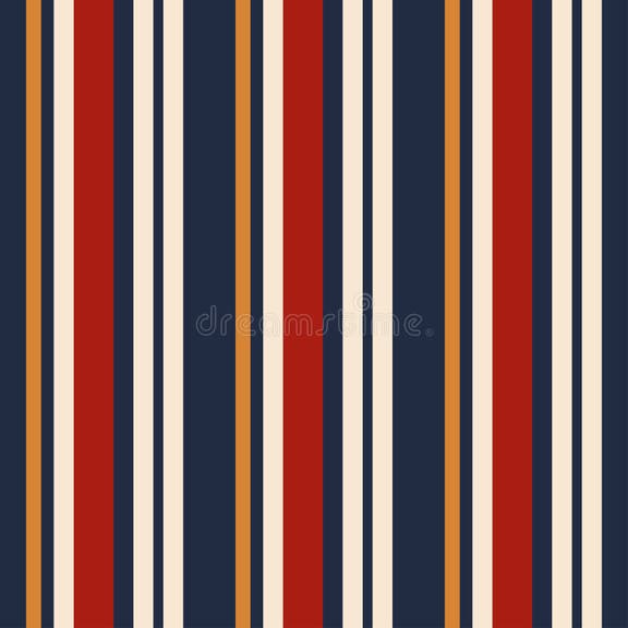 Stripe Seamless Pattern with Colorful Colors Parallel Stripes Stock ...