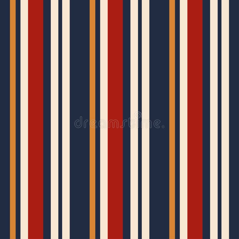 Stripe Seamless Pattern with Colorful Colors Parallel Stripes Stock ...