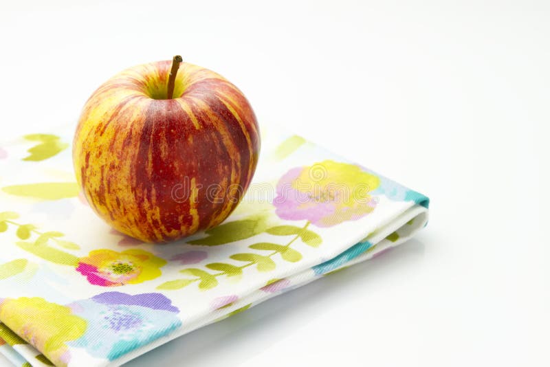 Striped apple stock photo. Image of fruit, design, healthy - 50064320